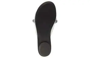 Balenciaga Cagole Metallic Slides