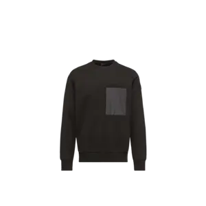 Moncler Cotton Logo Sweatshirt - Black