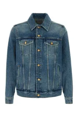 GOLDEN GOOSE Agenore Denim Jacket - Blue