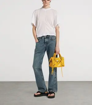 Balenciaga Mini Lambskin Le City Top-handle Bag