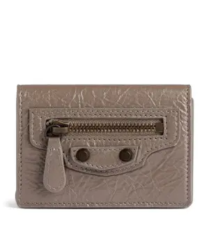 Balenciaga Lambskin Le City Mini Wallet - Pink