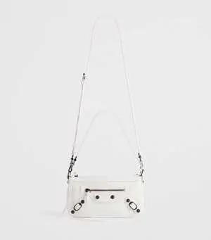 Balenciaga Lambskin Le City Pouch - White
