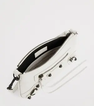 Balenciaga Lambskin Le City Pouch - White