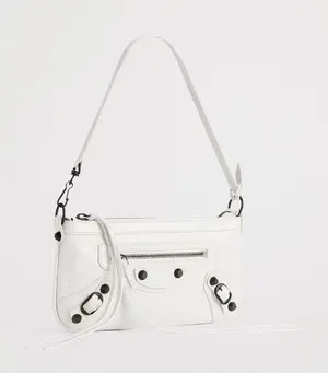 Balenciaga Lambskin Le City Pouch - White