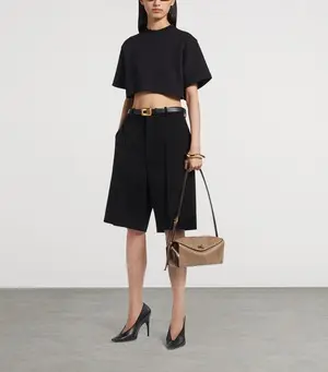 Balenciaga Medium Calfskin Le 7 Shoulder Bag
