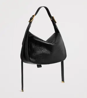 Balenciaga Lambskin Clicca Shoulder Bag