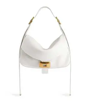 Balenciaga Lambskin Clicca Shoulder Bag - Pink