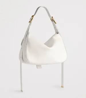 Balenciaga Lambskin Clicca Shoulder Bag