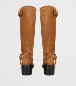 Chloé Suede Dakota Boots 60