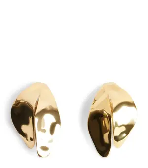 Balenciaga Bloom Earrings - Neutral