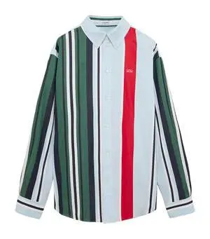 Loewe Stripe Print Shirt - Blue