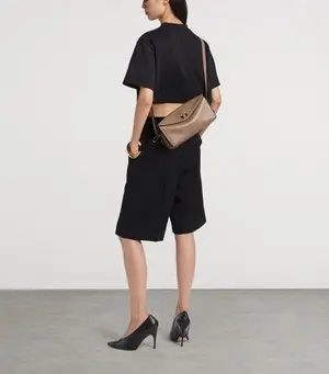 Balenciaga Medium Calfskin Le 7 Shoulder Bag