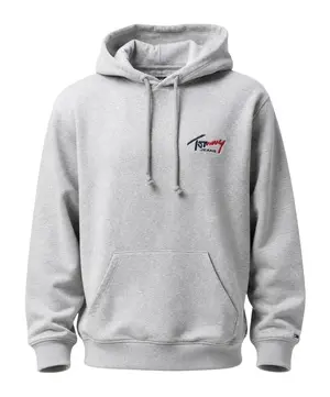 Tommy Hilfiger Drawstring Hoodie - Gray