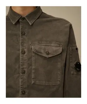 C.P. COMPANY Corduroy Long-sleeve Shirt