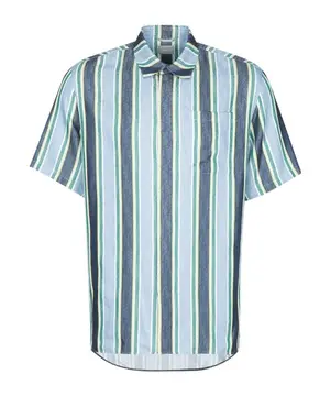 Dior Dioriviera Oblique Sun Stripes Short-sleeved Shirt - Blue