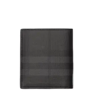 Burberry City Check Folding Card Case