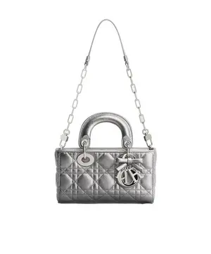 Dior Mini Lady D-joy Bag - Gray