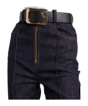 SELF-PORTRAIT Denim Overalls