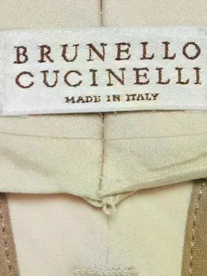 Brunello Cucinelli Tailored Zip-up Trousers