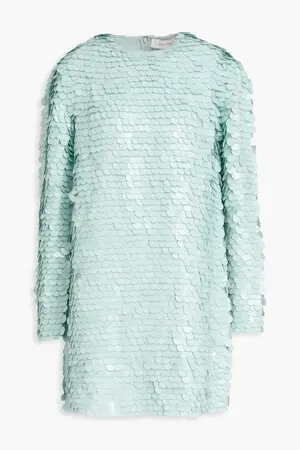 Zimmermann Sequined Silkorganza Mini Dress