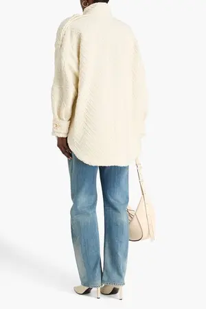 Zimmermann Bouclé-tweed Shirt Jacket