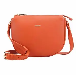 PAUL COSTELLOE Hazara Leather Crossbody Bag Koi - Orange