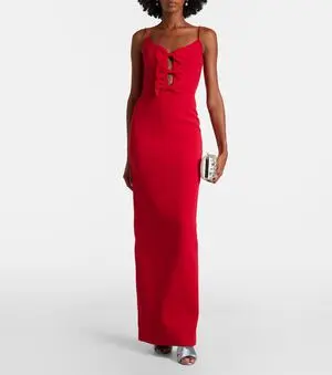 Rebecca Vallance Precious Cutout Bustier Gown