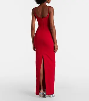Rebecca Vallance Precious Cutout Bustier Gown