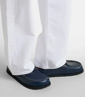 BIRKENSTOCK Naples Leather Mules