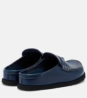 BIRKENSTOCK Naples Leather Mules
