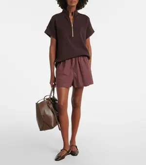 Varley Ritchie Half-zip Sweater - Brown