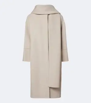 Max Mara Virgin Wool Coat - Beige