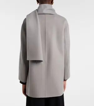 Max Mara Virgin Wool Coat - Blue