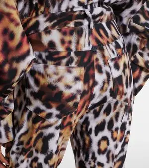 Norma Kamali Printed Capri Pants