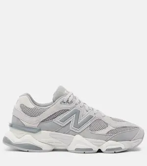 NEW BALANCE 9060 Leather-trimmed Sneakers