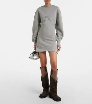 Attico Robin Passeggiata Leather Boots - Brown