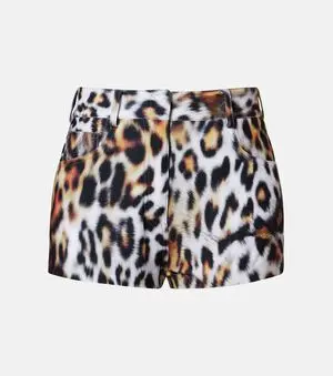 Norma Kamali Printed Shorts - Multicoloured