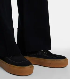 Hogan Suede Lace-up Sneakers