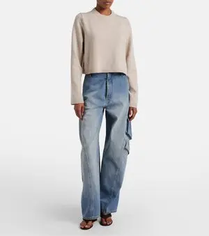 Alaïa Cargo Jeans
