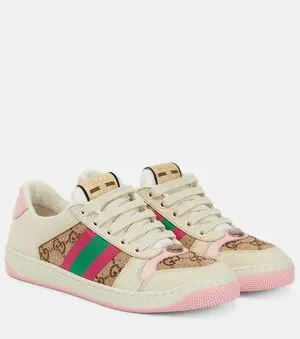 Gucci Screener Leather Sneakers - Multicoloured