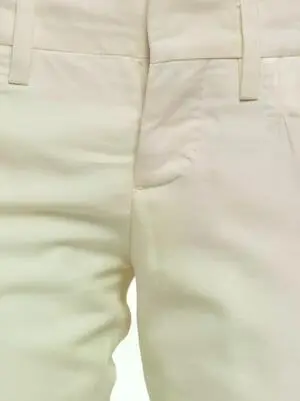 Dsquared2 Cream Tailored Cropped Trousers