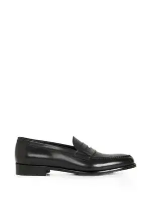 Etro Leather Loafers With Paisley Detail