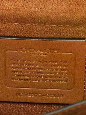 COACH VINTAGE Klare Croc-embossed Crossbody Bag