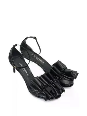 Dolce & Gabbana Keira Ruched Sandals