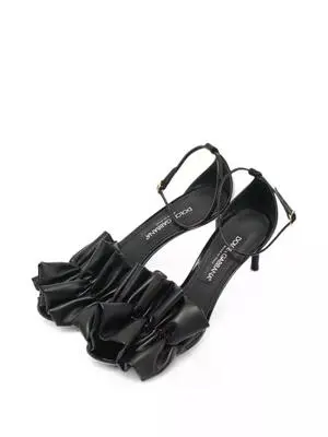 Dolce & Gabbana Keira Ruched Sandals