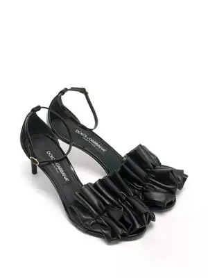 DOLCE & GABBANA Dolce & Gabbana Keira Ruched Sandals