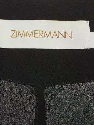 Zimmermann Wide-leg Asymmetric Culotte Pants