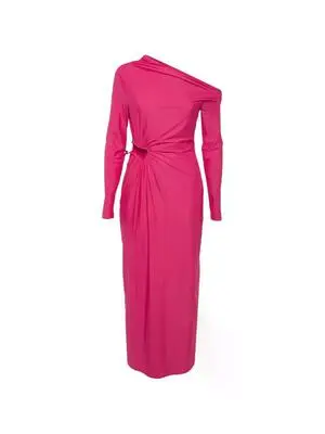 SELF-PORTRAIT One-shoulder Maxi Dress