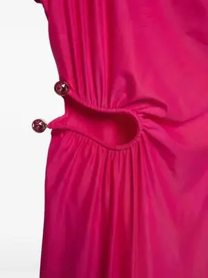 SELF-PORTRAIT One-shoulder Maxi Dress