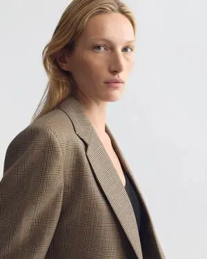 NILI LOTAN Swan Cropped Blazer